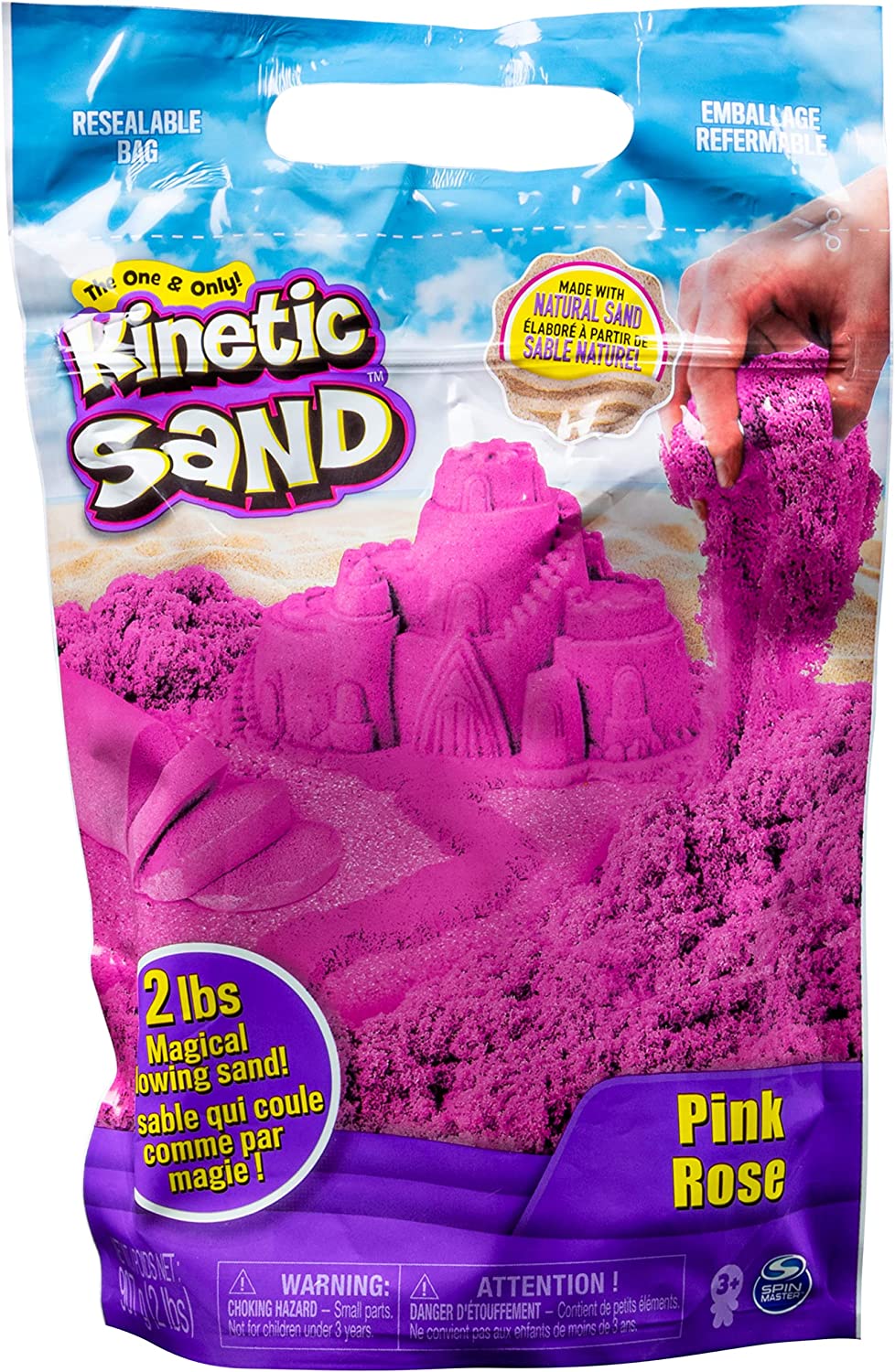 Super Hot! 2 bags (4lbs) For $3.93 Kinetic Sand, The Original Moldable ...